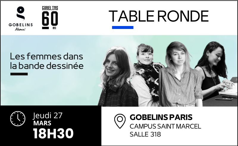Table ronde "Les femmes dans la bande dessinée"