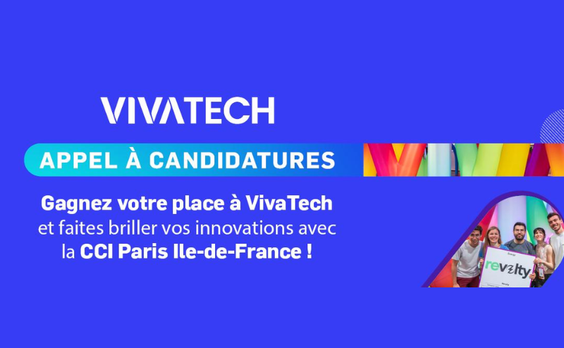 Viva Tech: The Paris Ile-de-France CCI launches a call for applications
